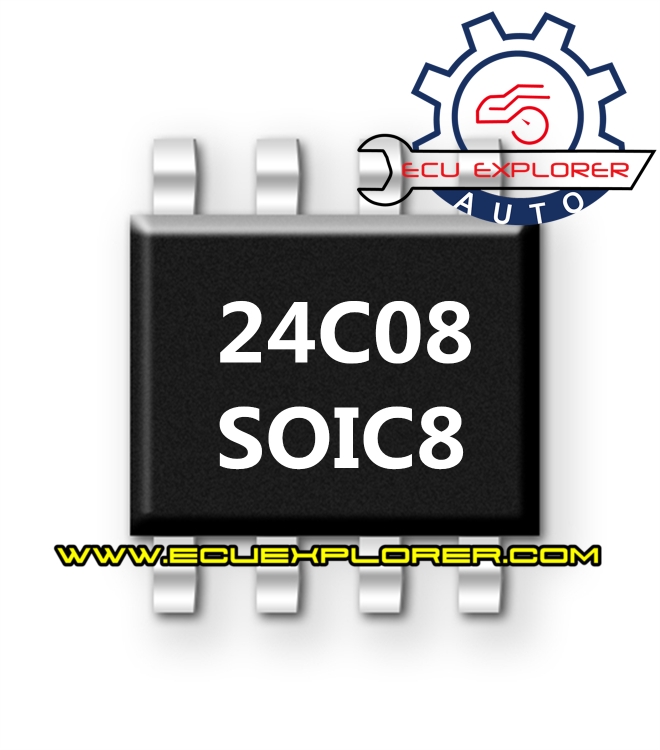 24C08 SOIC8 eeprom chips-ECUexplorer