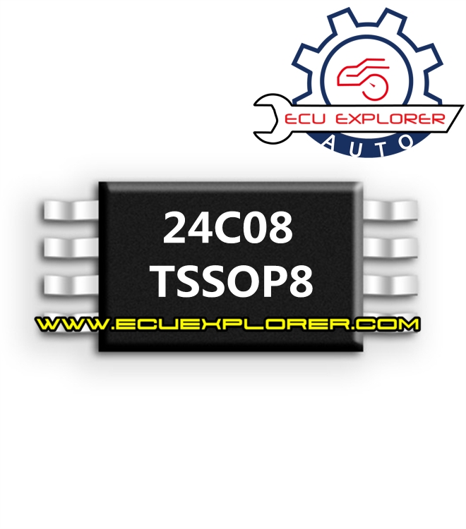 24C08 TSSOP8 eeprom chips-ECUexplorer